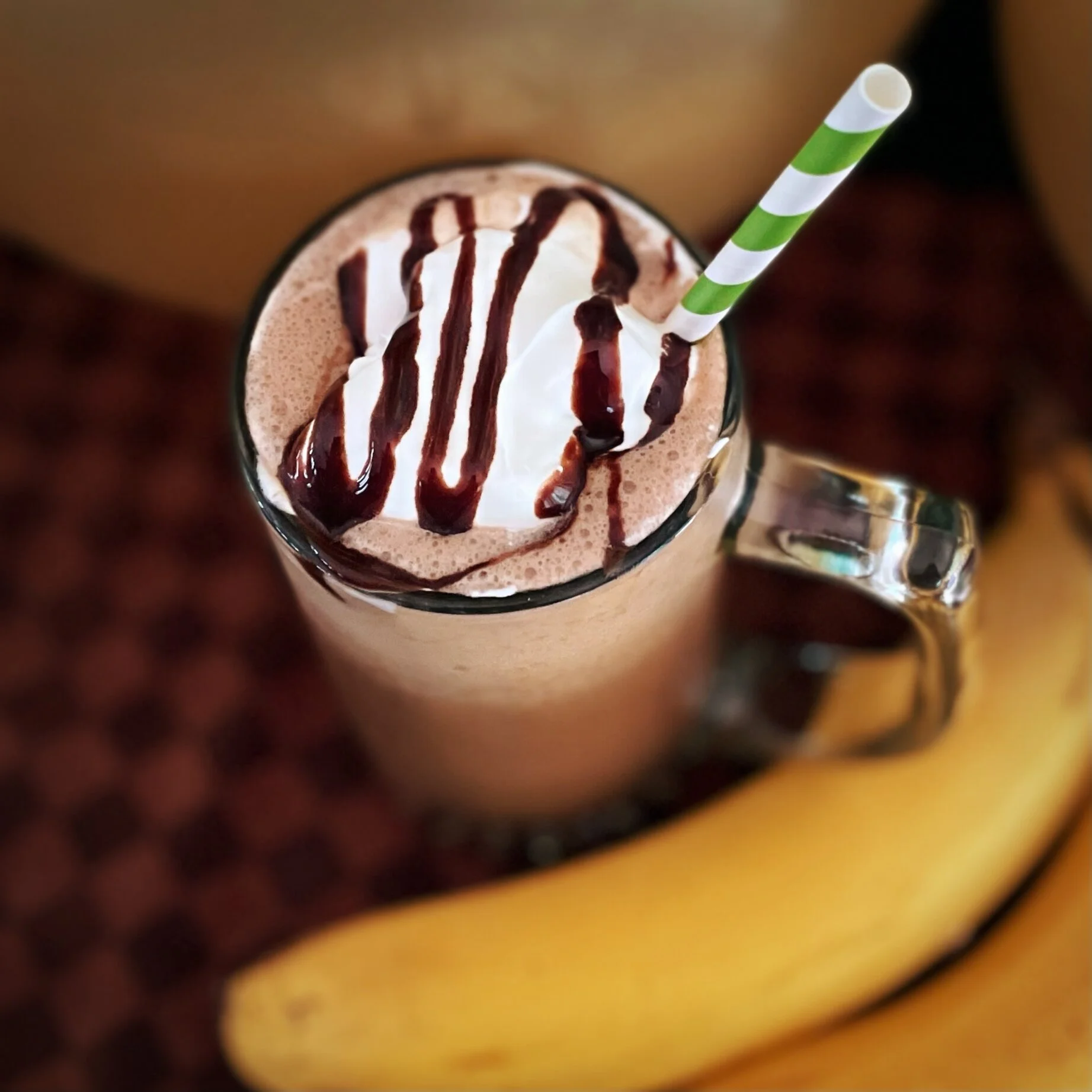 Chocolate Banana Frappe — Inspiration Apron