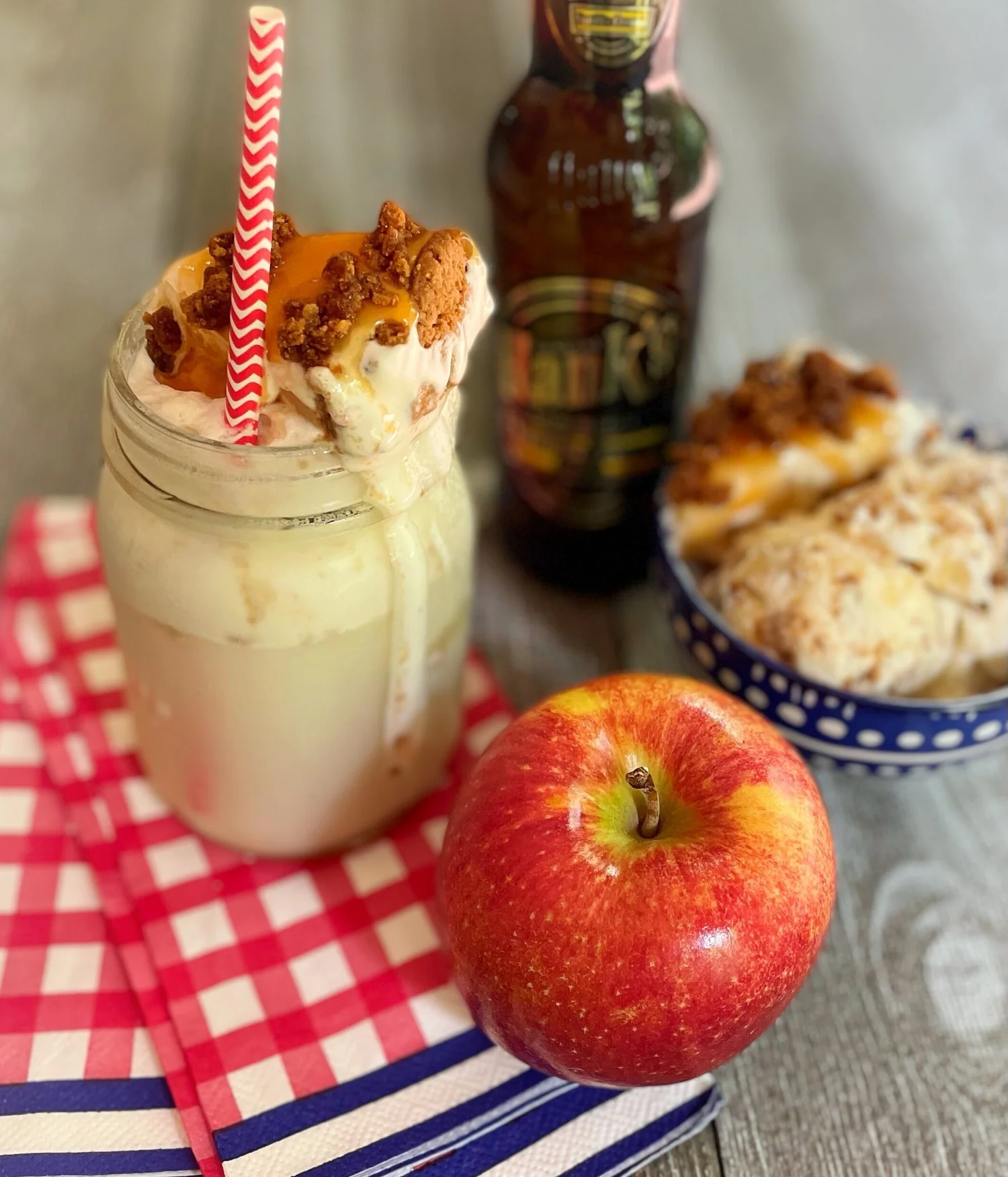 Apple Pie Ice Cream Float — Inspiration Apron