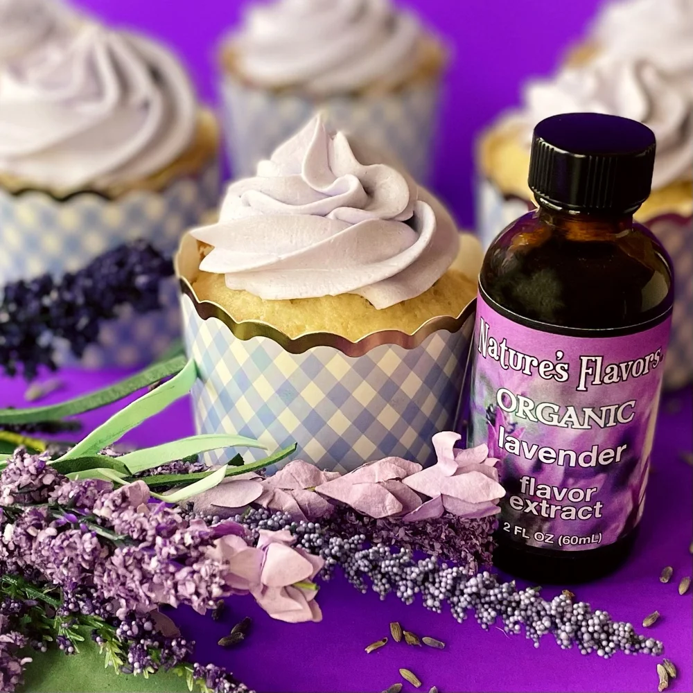 Blueberry Lavender Cupcakes — Inspiration Apron