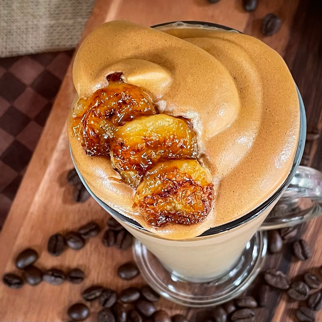 Dalgona Coffee Smoothie - inspirationapron.com