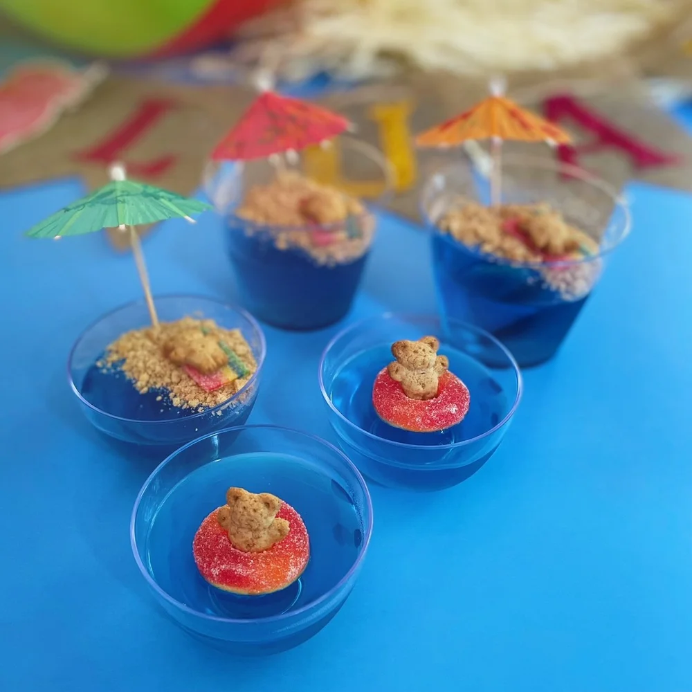 Jello Beach Cups - inspirationapron.com