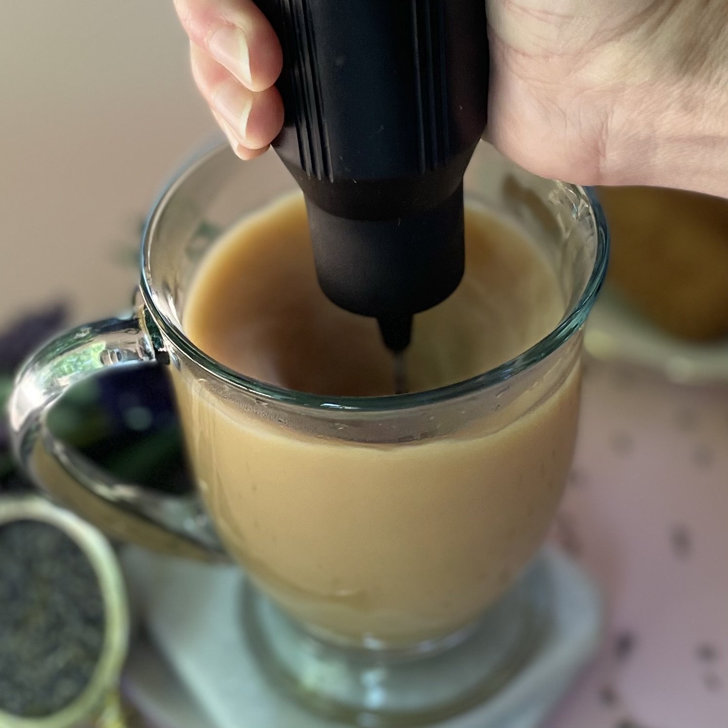 Lavender London Fog Latte — Inspiration Apron