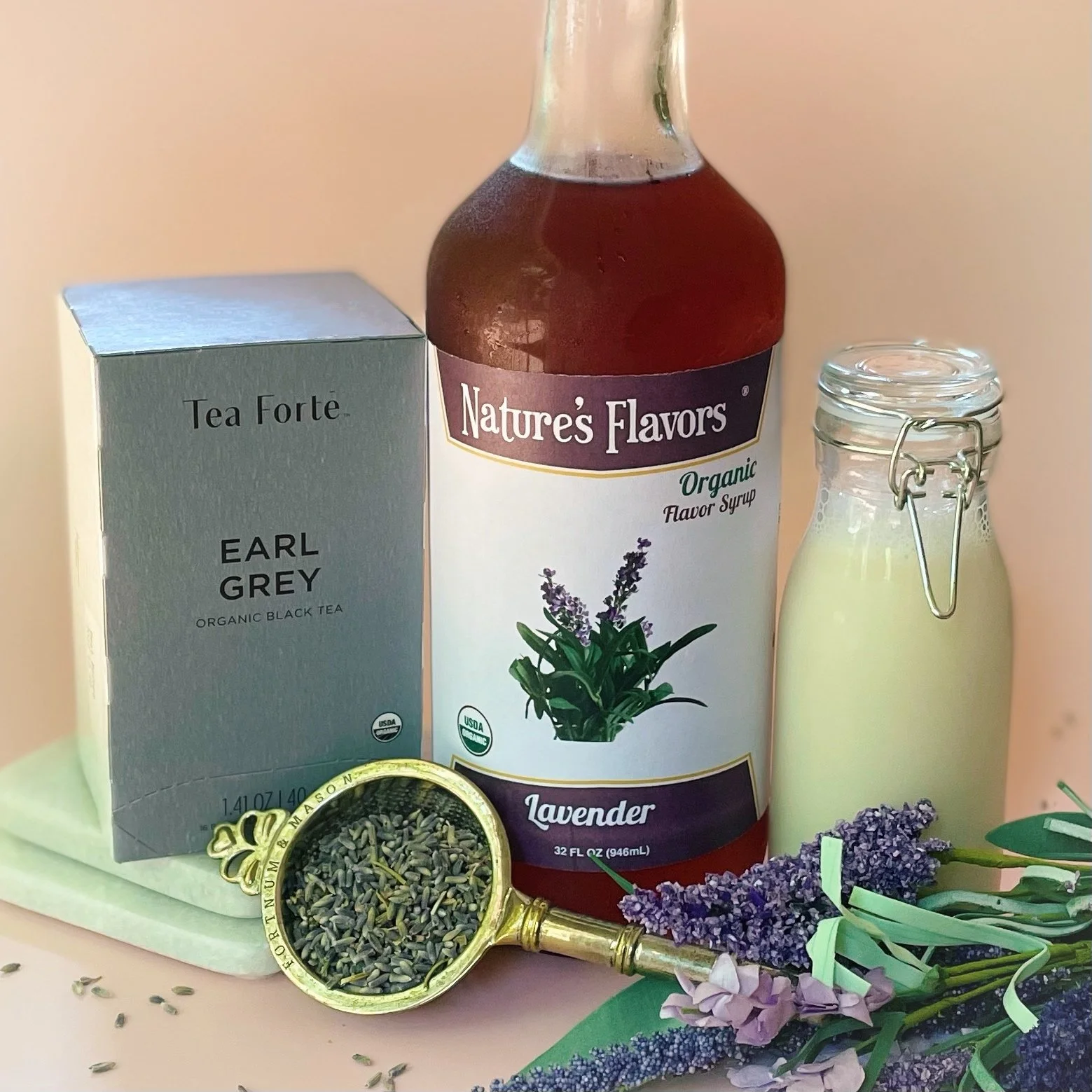 Lavender London Fog Latte — Inspiration Apron