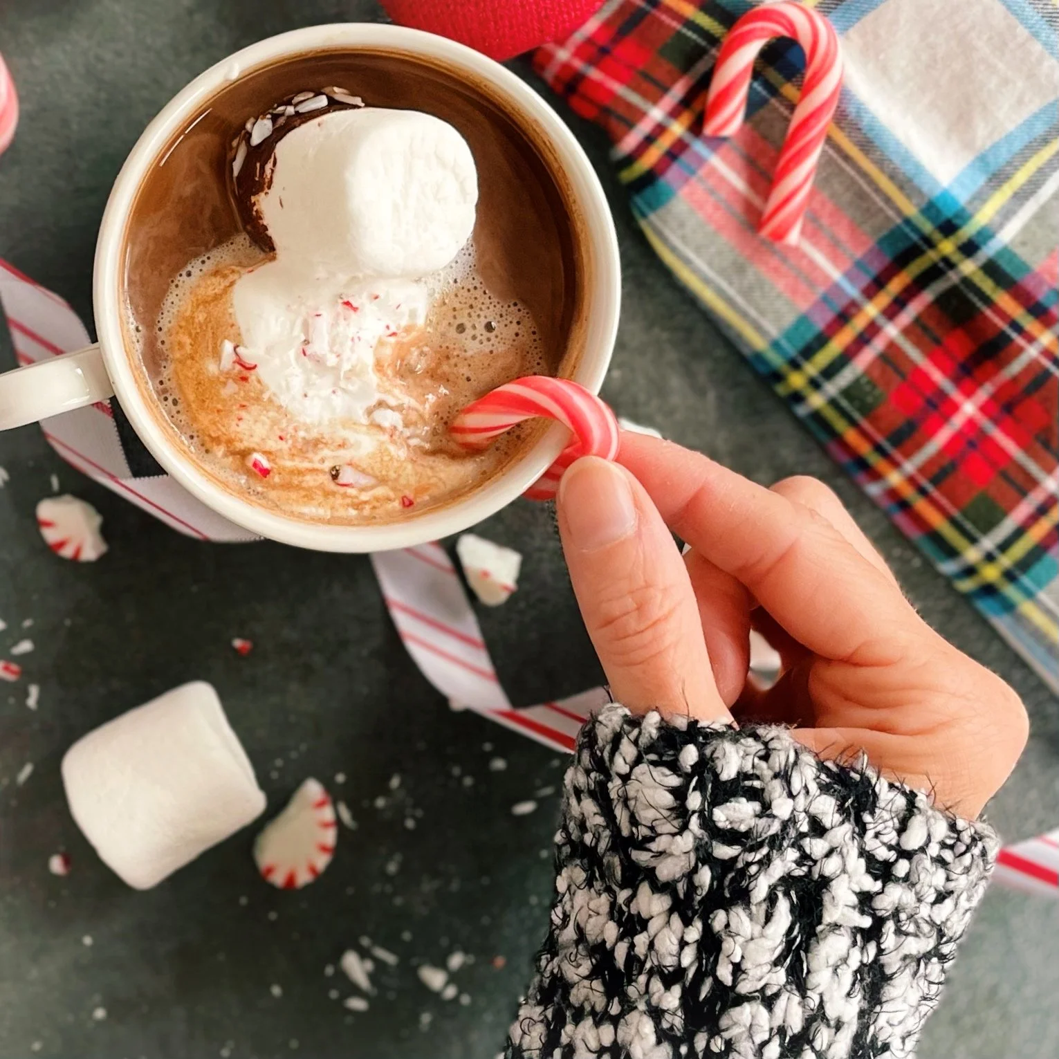 Candy Cane Cocoa — Inspiration Apron