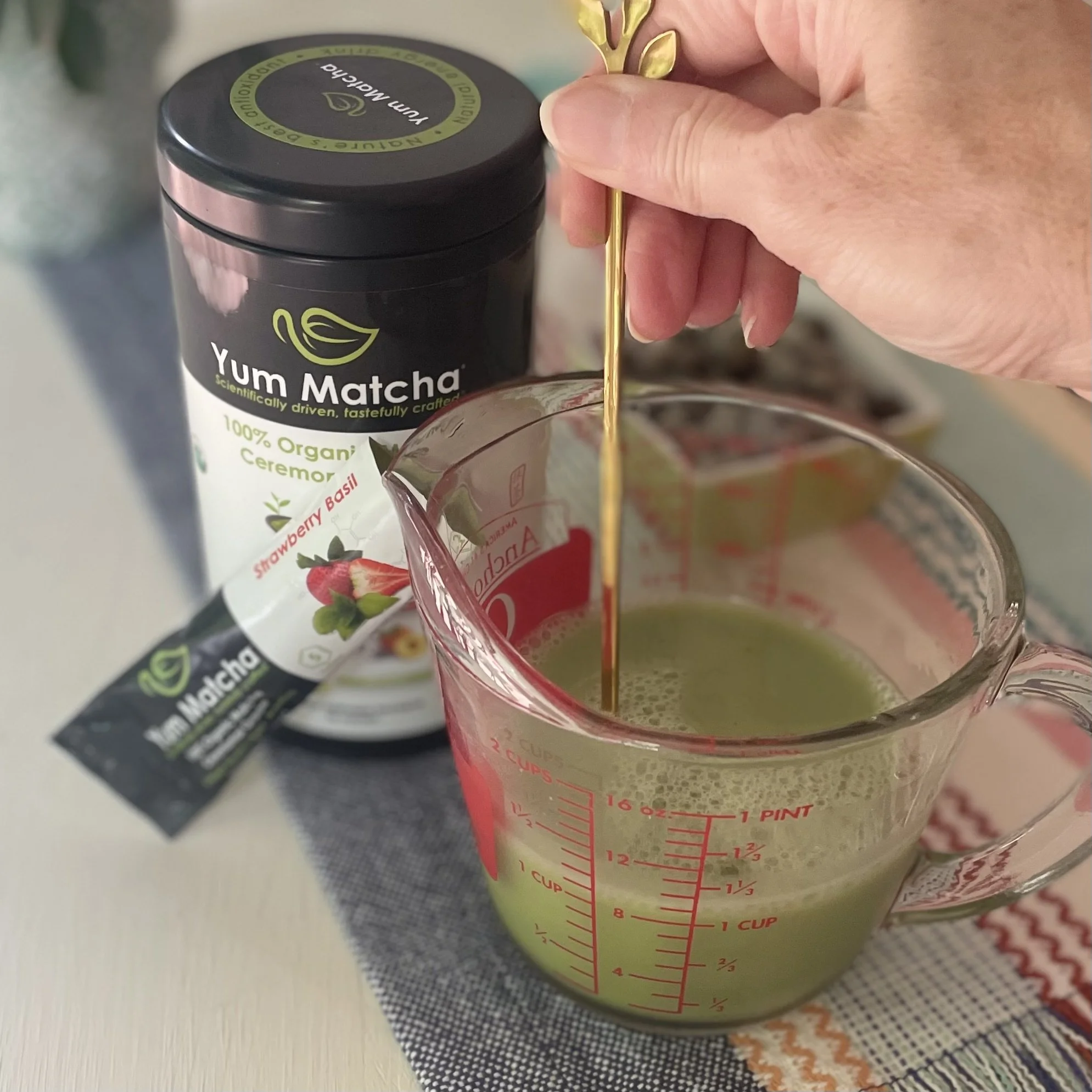 Green Apple Matcha Bubble Tea (Boba) — Inspiration Apron