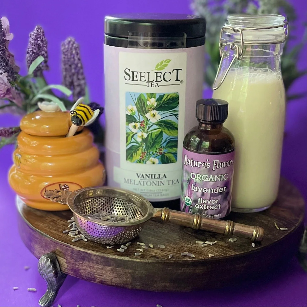 Lavender Vanilla Moon Milk — Inspiration Apron