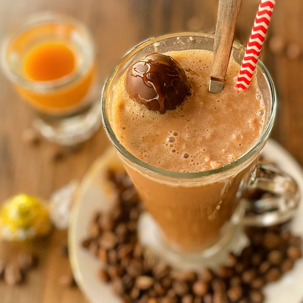 Caramel Truffle Frappe — Inspiration Apron