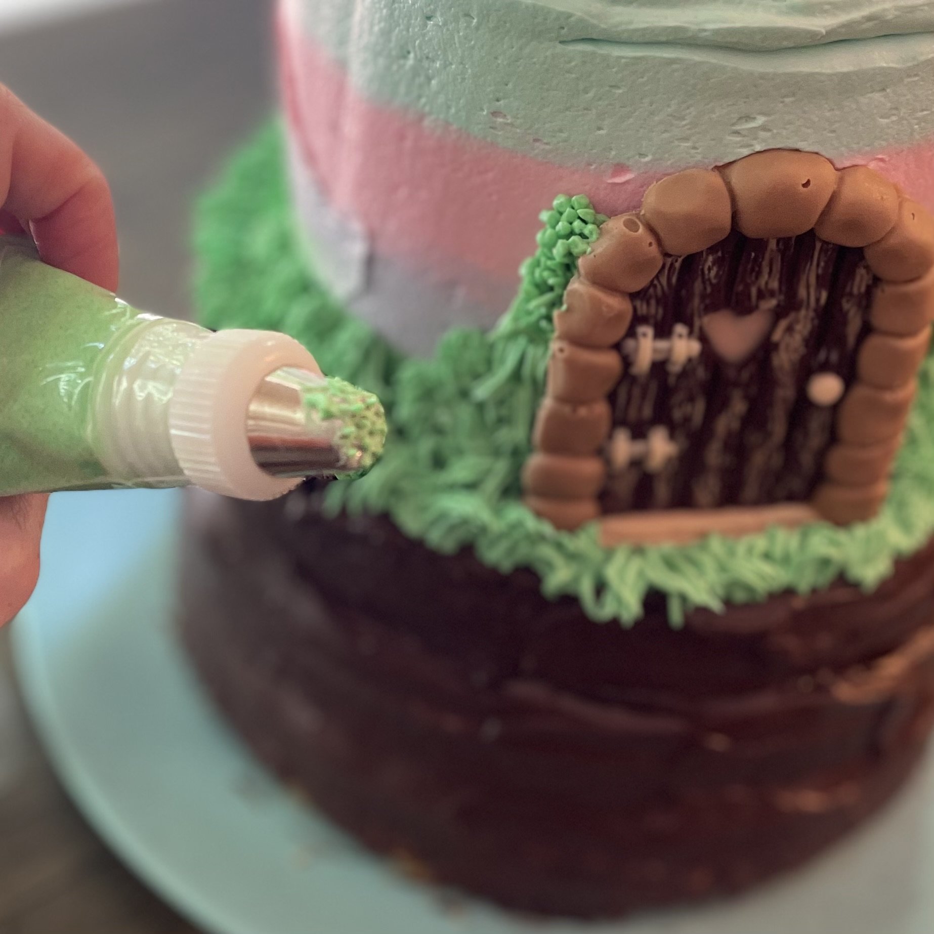 Fairy Tree Stump Cake — Inspiration Apron