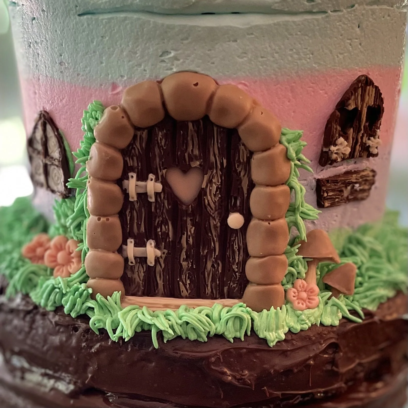 Fairy Tree Stump Cake — Inspiration Apron