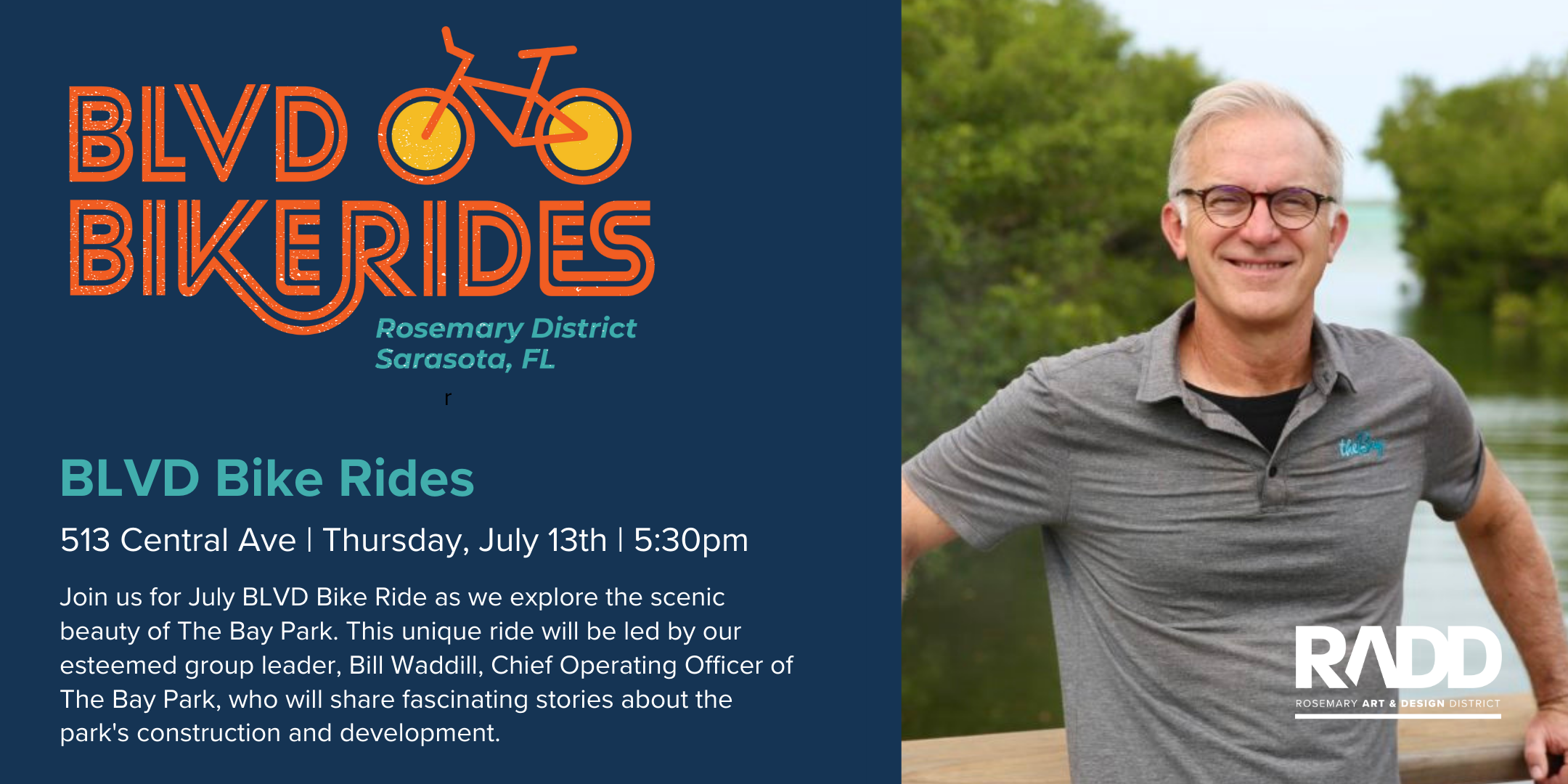 BLVD Bike Rides — RADD - Rosemary Art & Design District