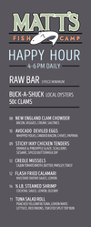 MENU — Matt's Fenwick