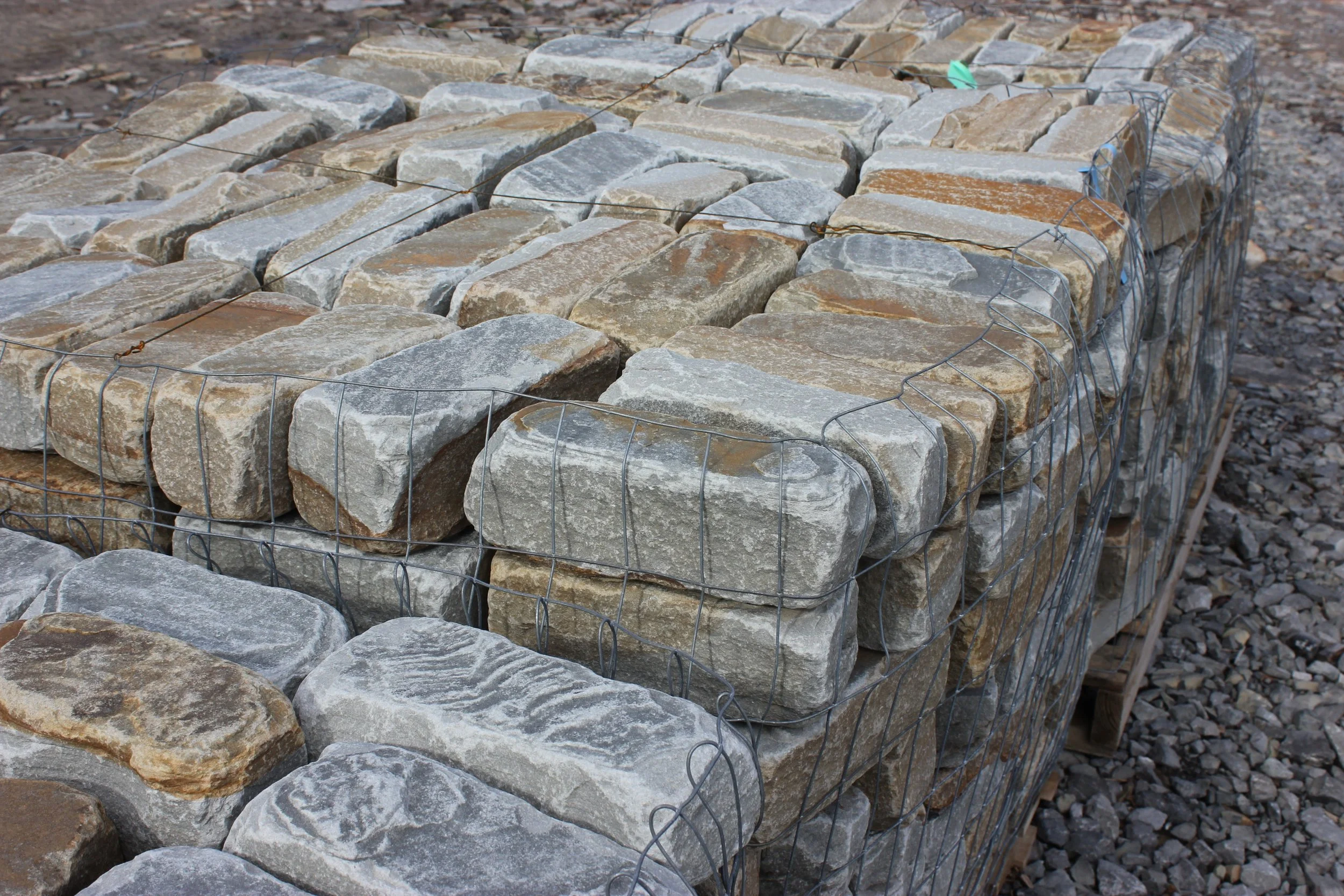 Variegated Tumbled Cobble — Stone For You, LLC