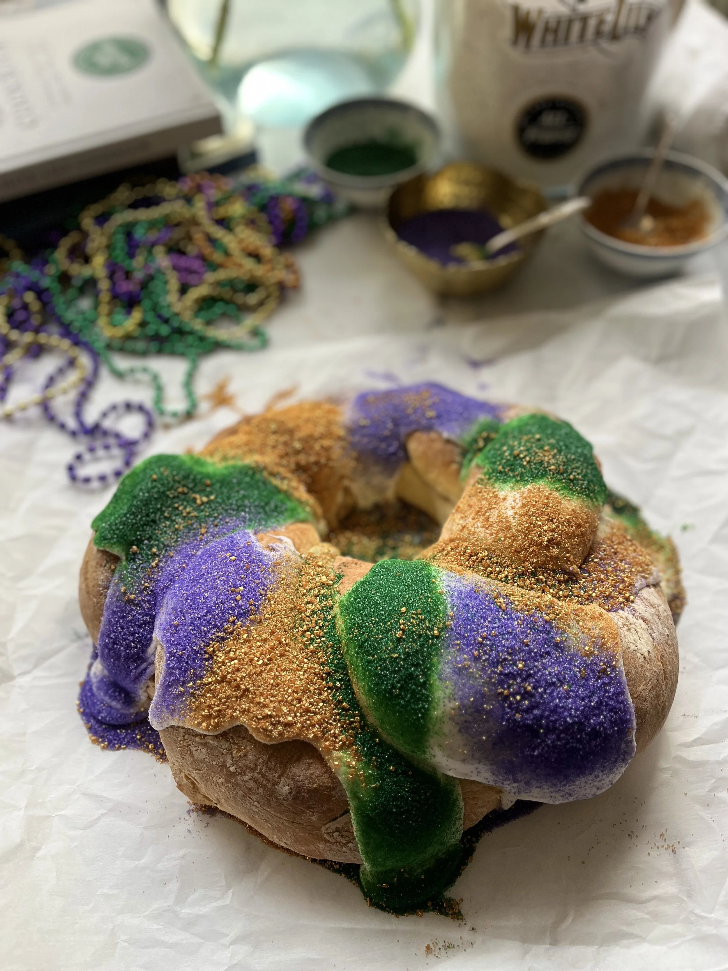 Homemade King Cake — Sally's Confections