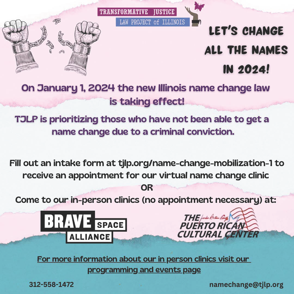 Transformative Justice Law Project of IL