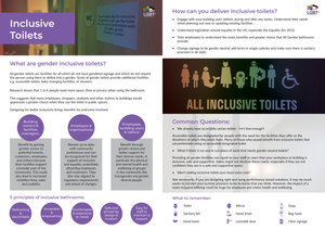 Inclusive toilets guide — LGBT+ in FM