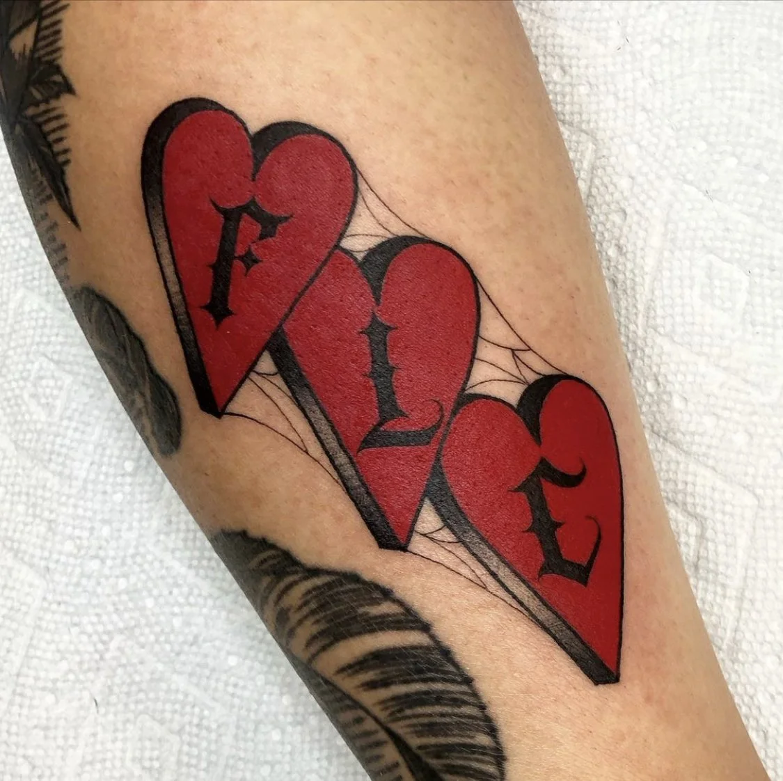 Wally — sign of the times tattoo