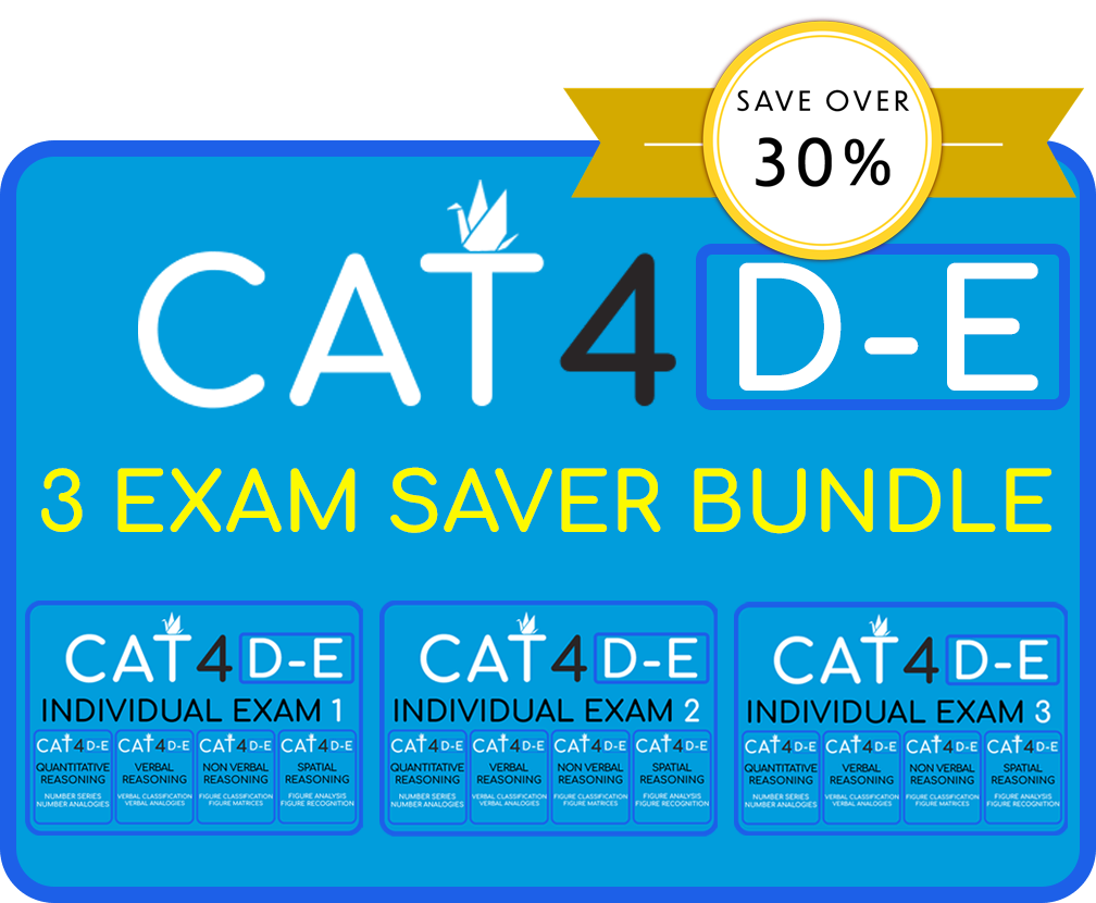 CAT4 Level D & E Practice Tests | Years 7–8 (Ages 10–13) — Ready Steady ...