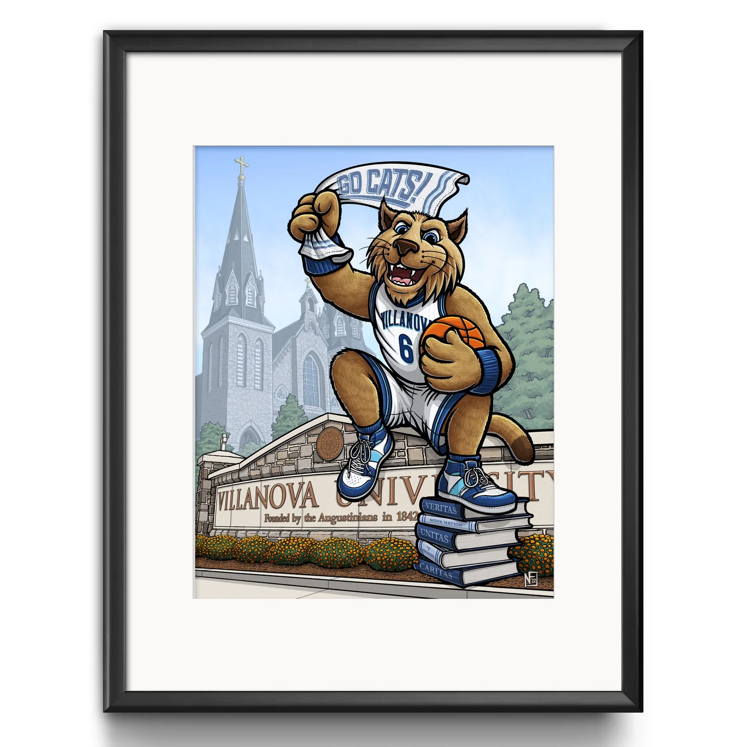 "Old Main" Penn State University Travel Poster Limited Edition Print ...
