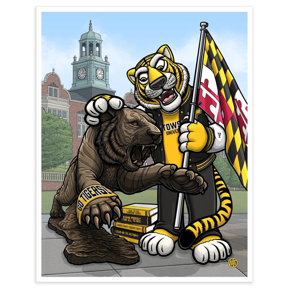 Towson Tigers Logo