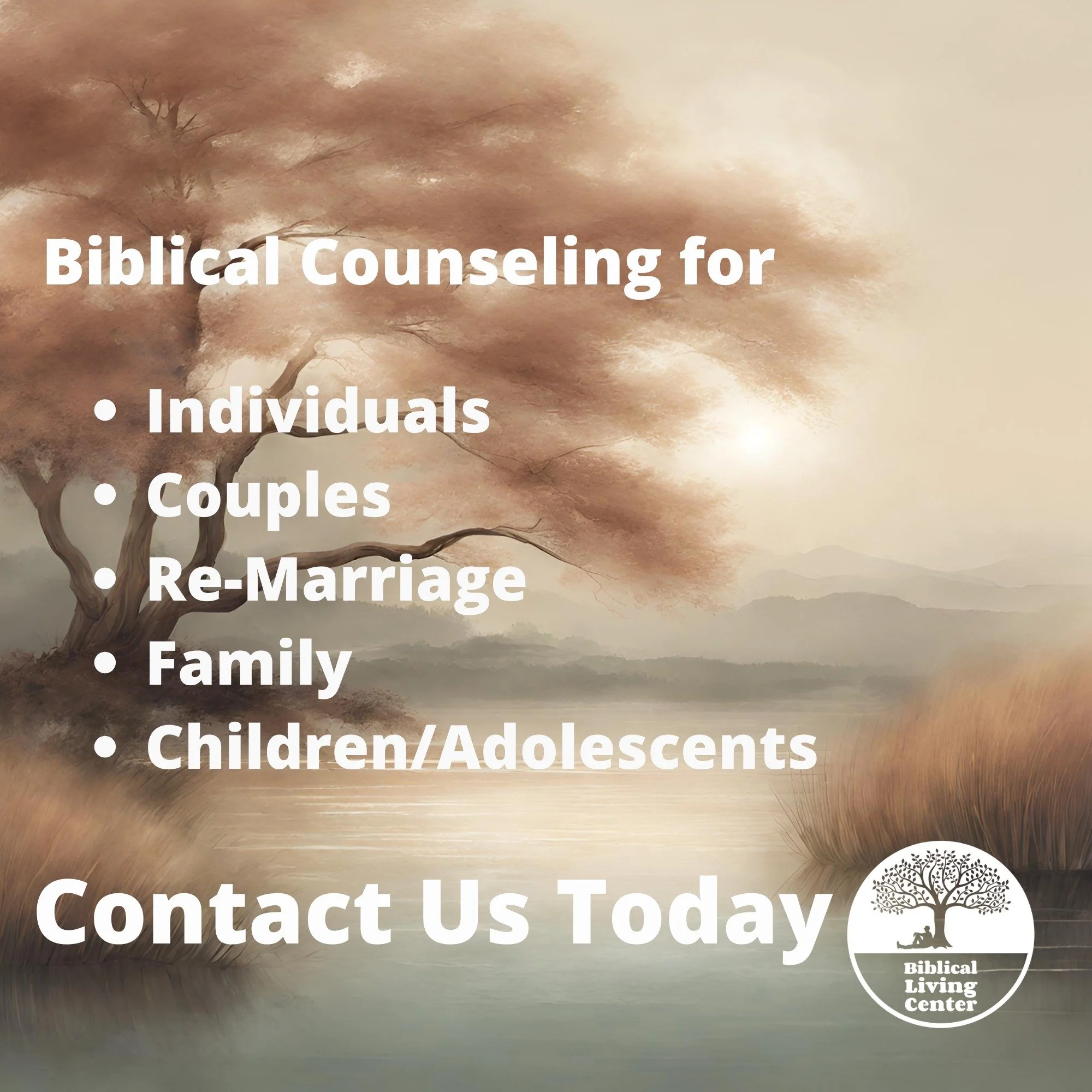 Biblical Counseling — Biblical Living Center - Centre de Vie Biblique