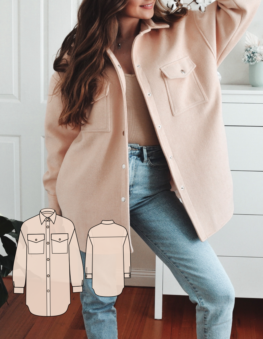Lily Coat Pattern — Anna The Tailor
