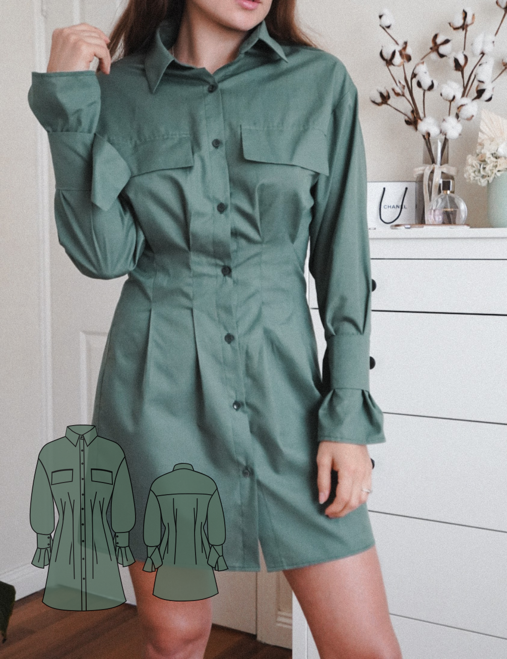 Stella Dress Pattern — Anna The Tailor