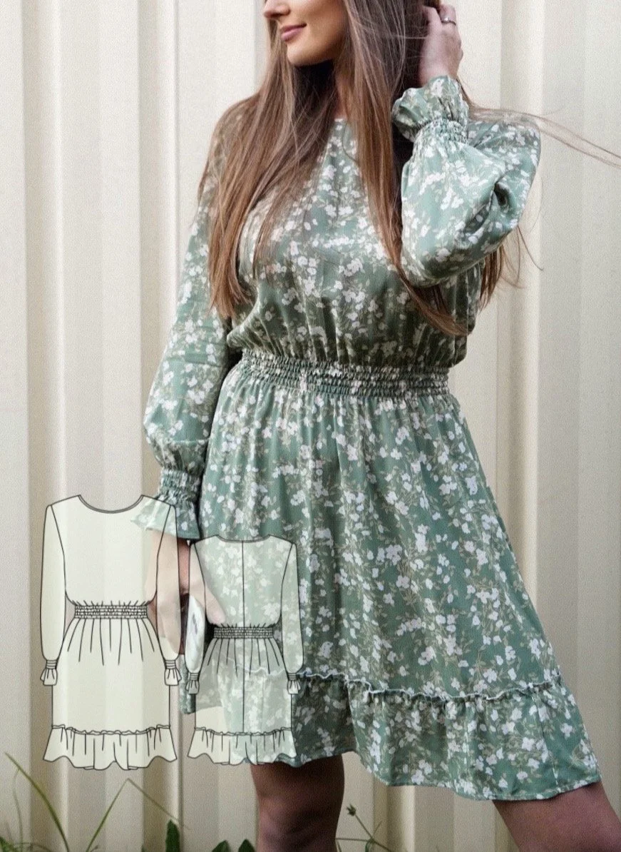 Stella Dress Pattern — Anna The Tailor