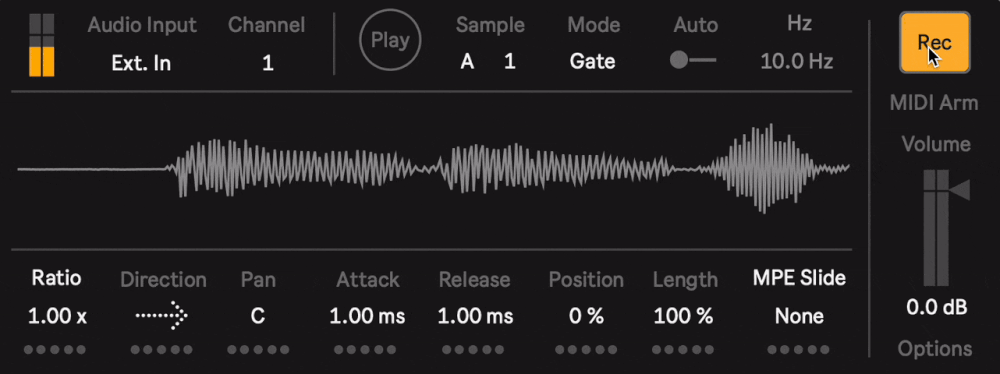 CATCH — Novel Music — Max for Live Devices