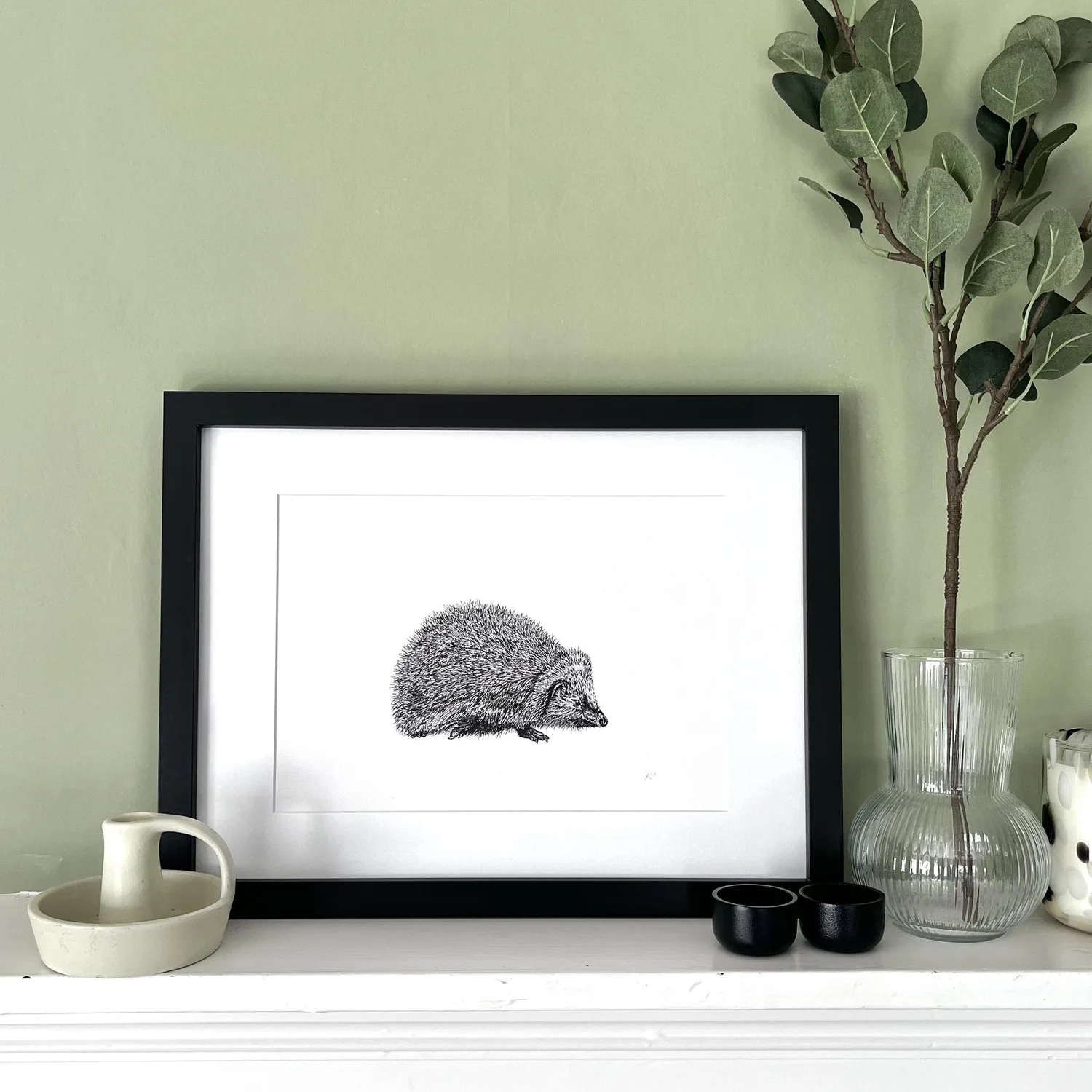 Framed "Horace" Print — Kate Please Ltd.