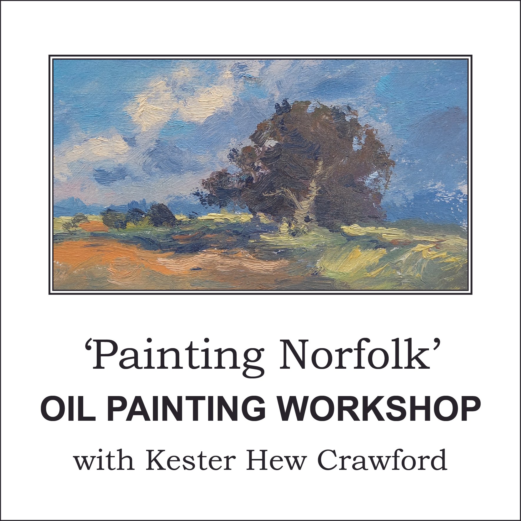 Group painting art workshops in Norfolk by landscape painter and artist ...