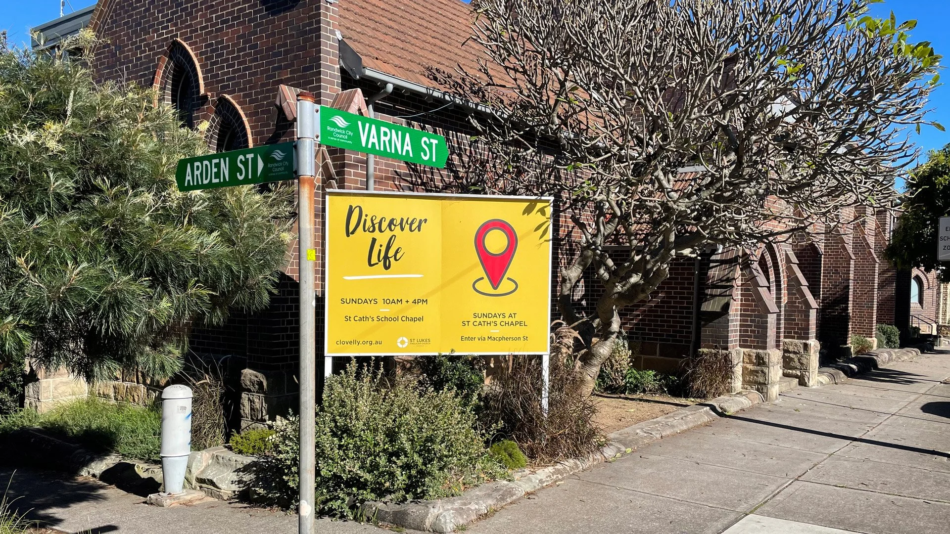 Location — St Luke's Clovelly | Sydney eastern suburbs