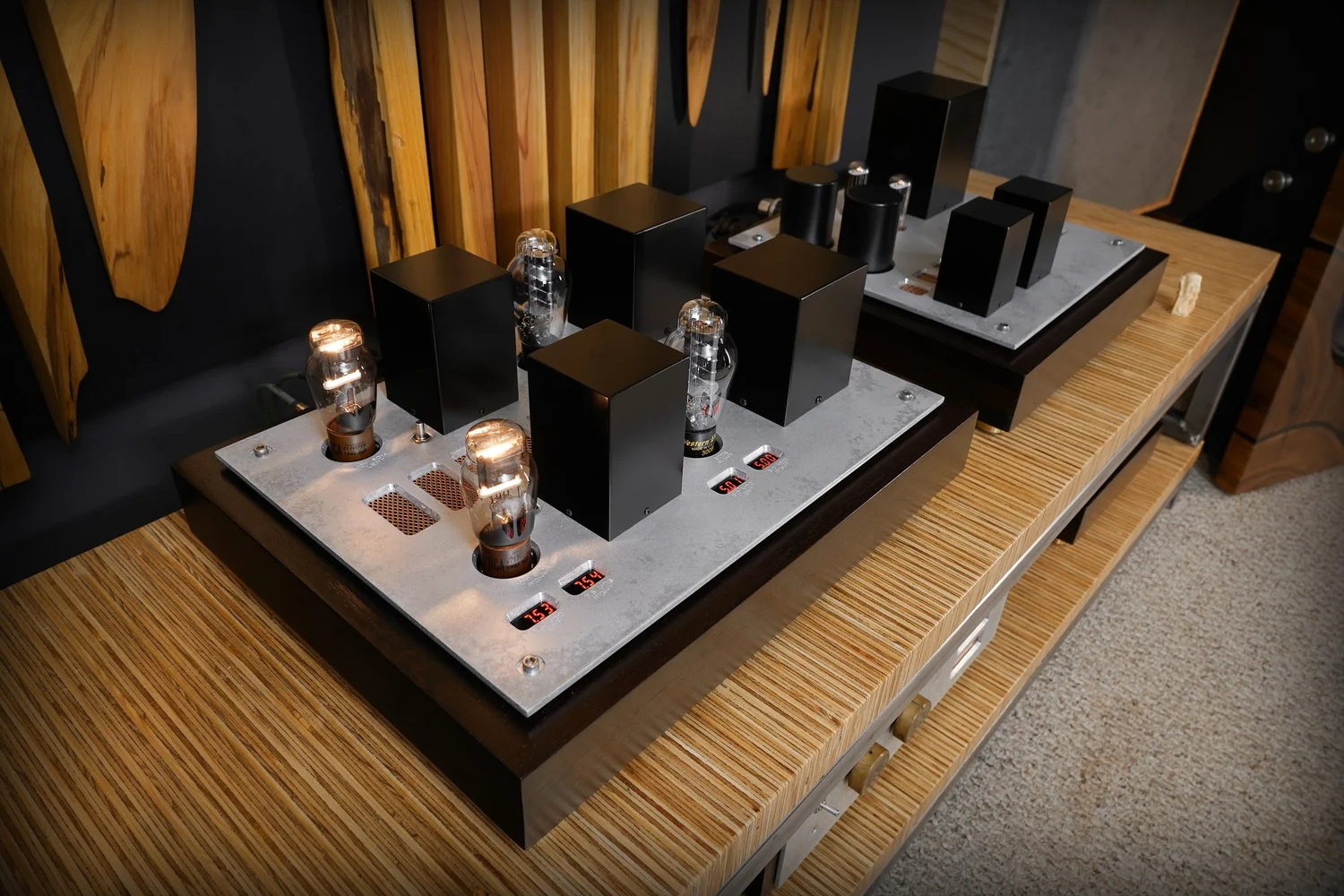 300B SET Amplifiers — Treehaus Audiolab Field Coil Speakers