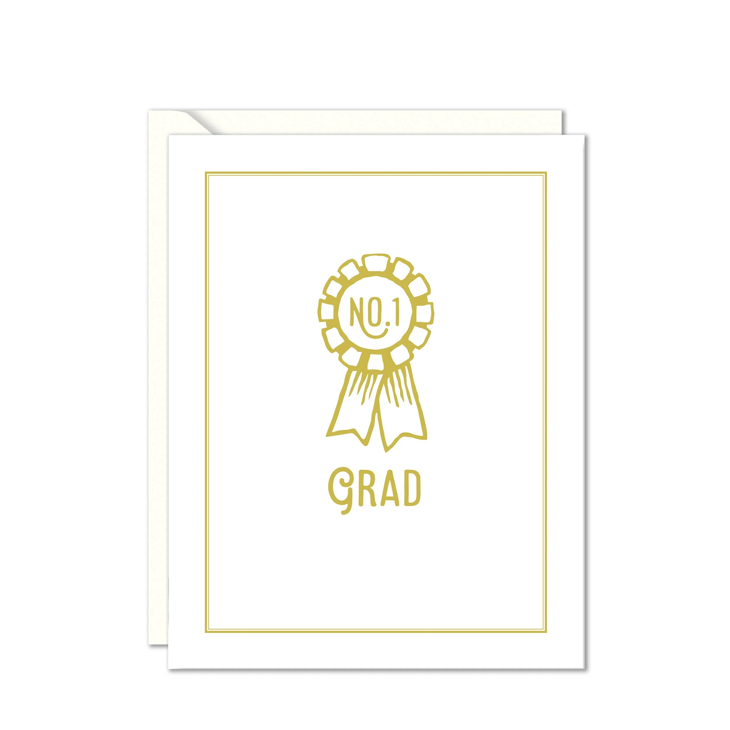 Diploma Congratulations Graduation Letterpress Card — The Happy Envelope