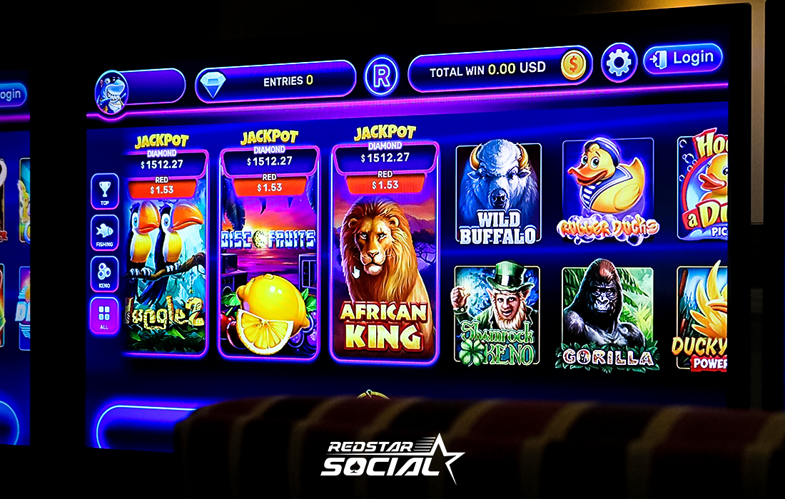 Sweepstakes Slot Machines — Red Star Social Poker Club