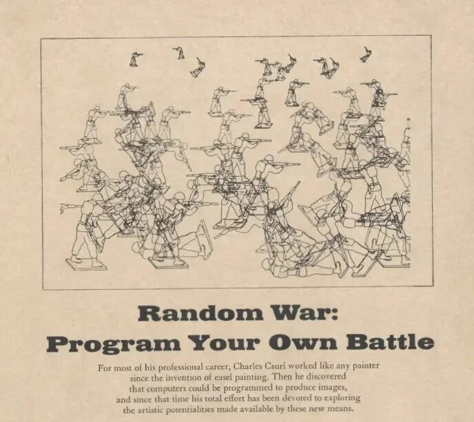 Random War — Charles Csuri
