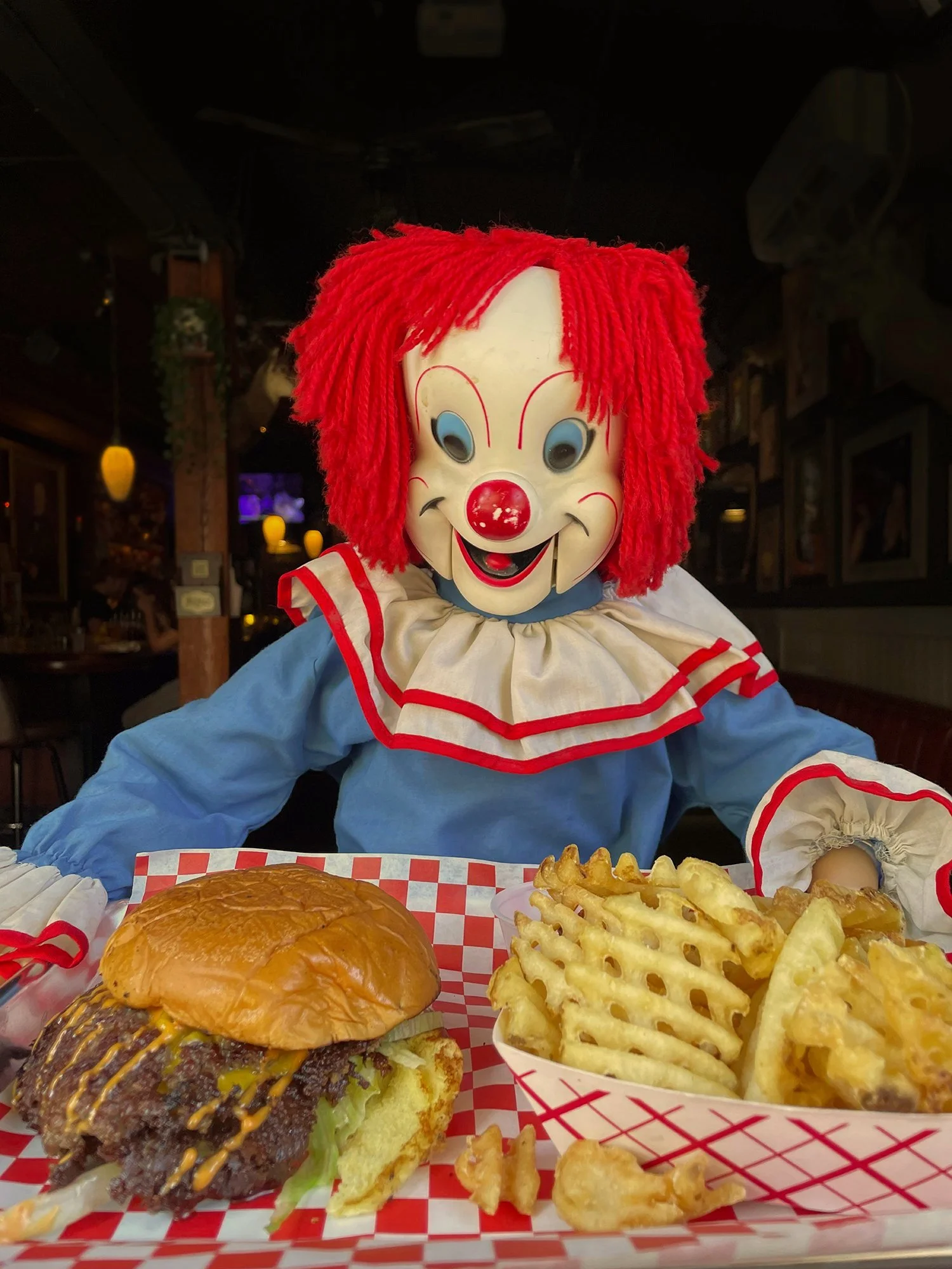 Menu 1 — A Clown Bar for Clown People