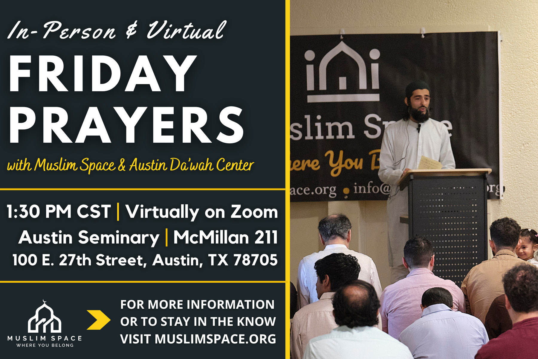 Friday Prayer / Communal Worship — Muslim Space
