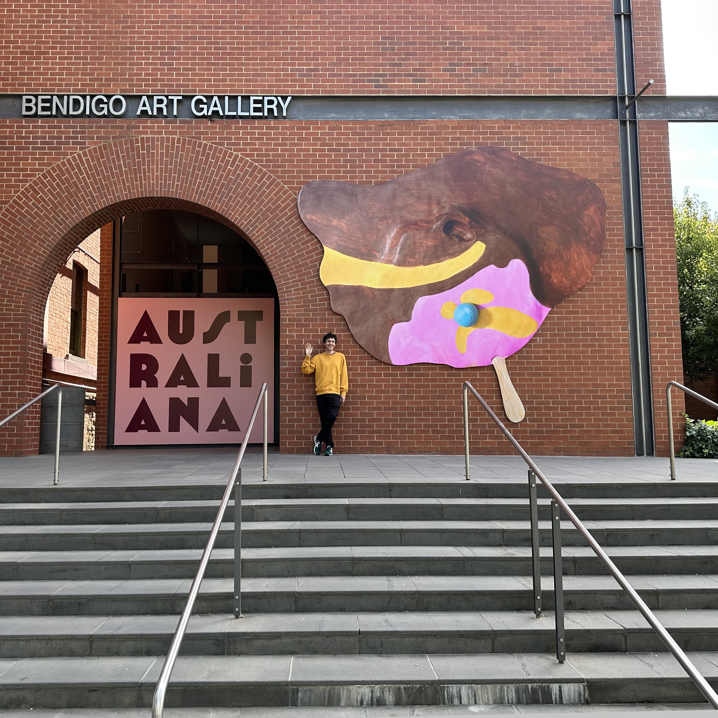 Bendigo Art Gallery facade, 2023 — Kenny Pittock