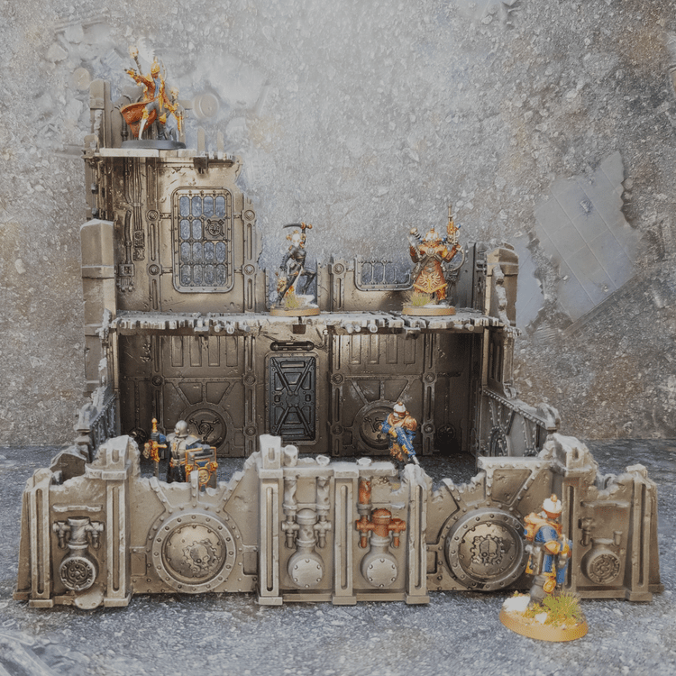 How to paint the Kill Team Volkus terrain — Forgone Miniatures