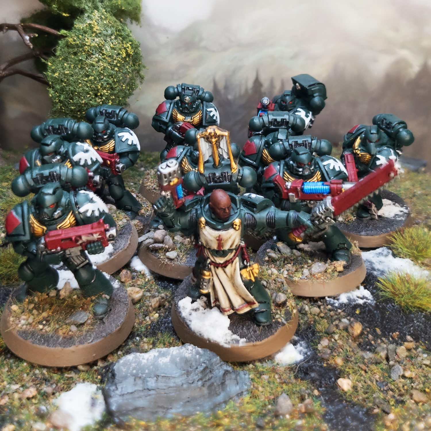 How to paint Dark Angels Armies of Vengeance — Forgone Miniatures