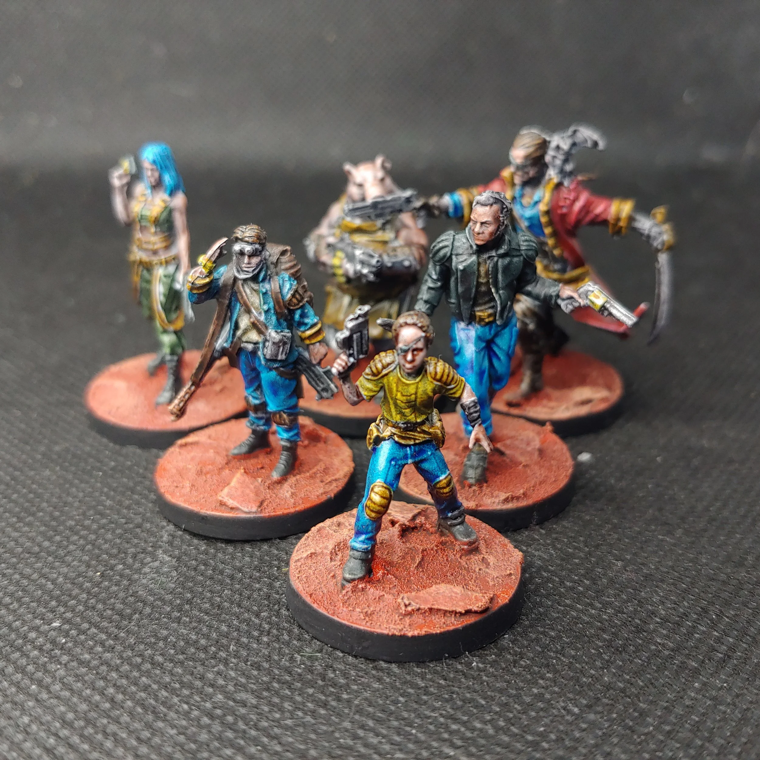 Testing Painting Techniques - Slapchop — Forgone Miniatures