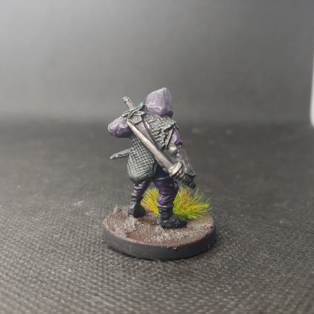 How to paint the "Eclipse" class from Gloomhaven. — Forgone Miniatures
