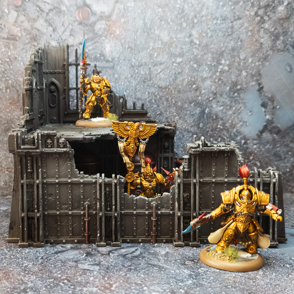 How to paint the Kill Team Volkus terrain — Forgone Miniatures