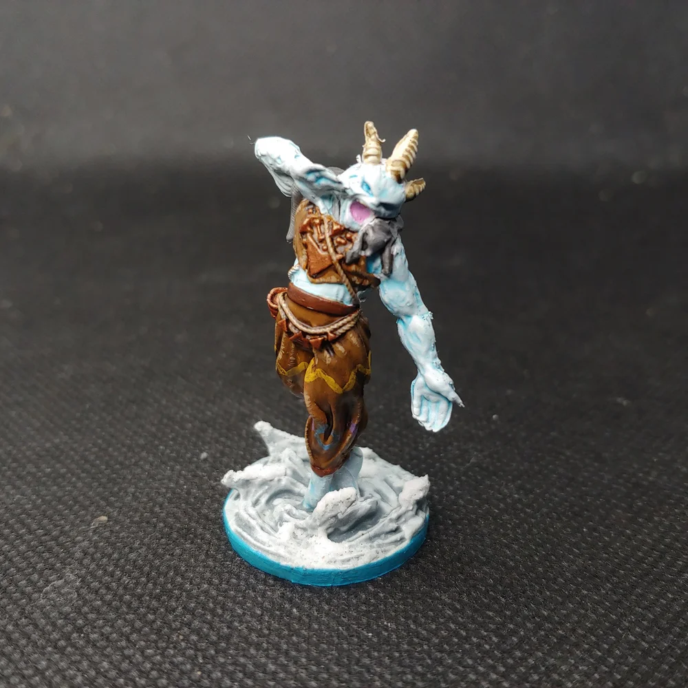 How to paint the "Snowflake" class for Frosthaven — Forgone Miniatures