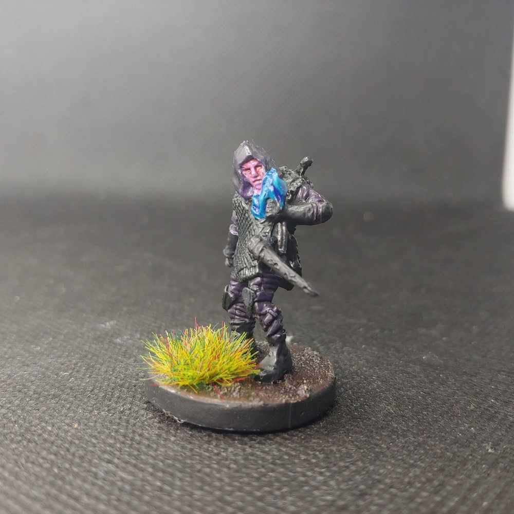How to paint the "Eclipse" class from Gloomhaven. — Forgone Miniatures