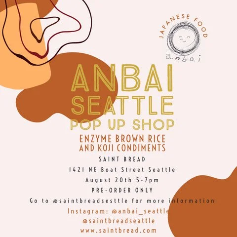 Anbai Pop-up — Saint Bread