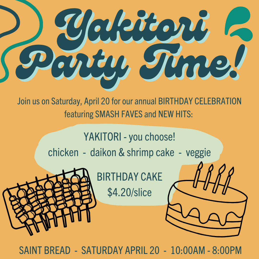 Events — Saint Bread