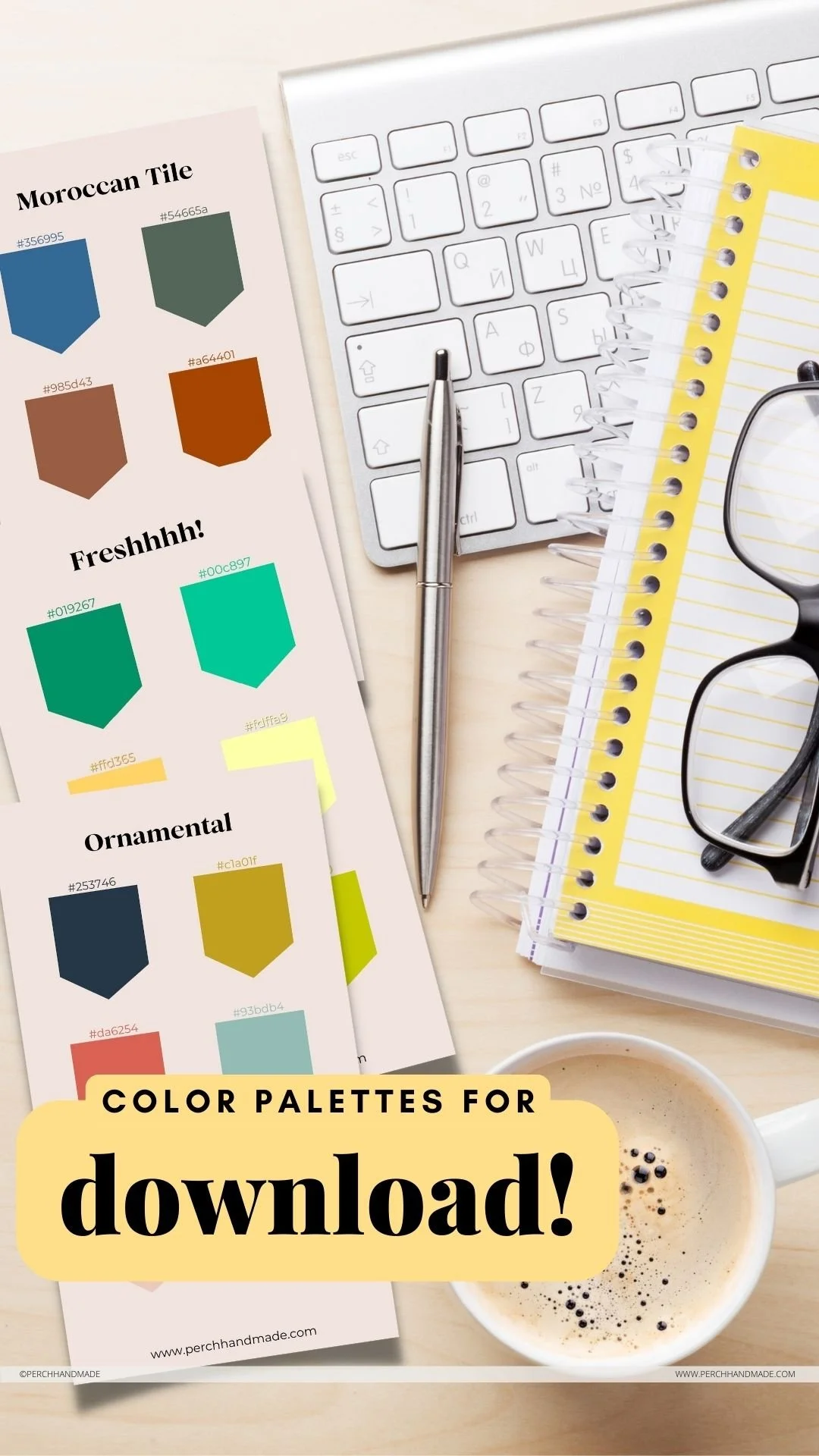 PHM Color Palettes — Perch Handmade