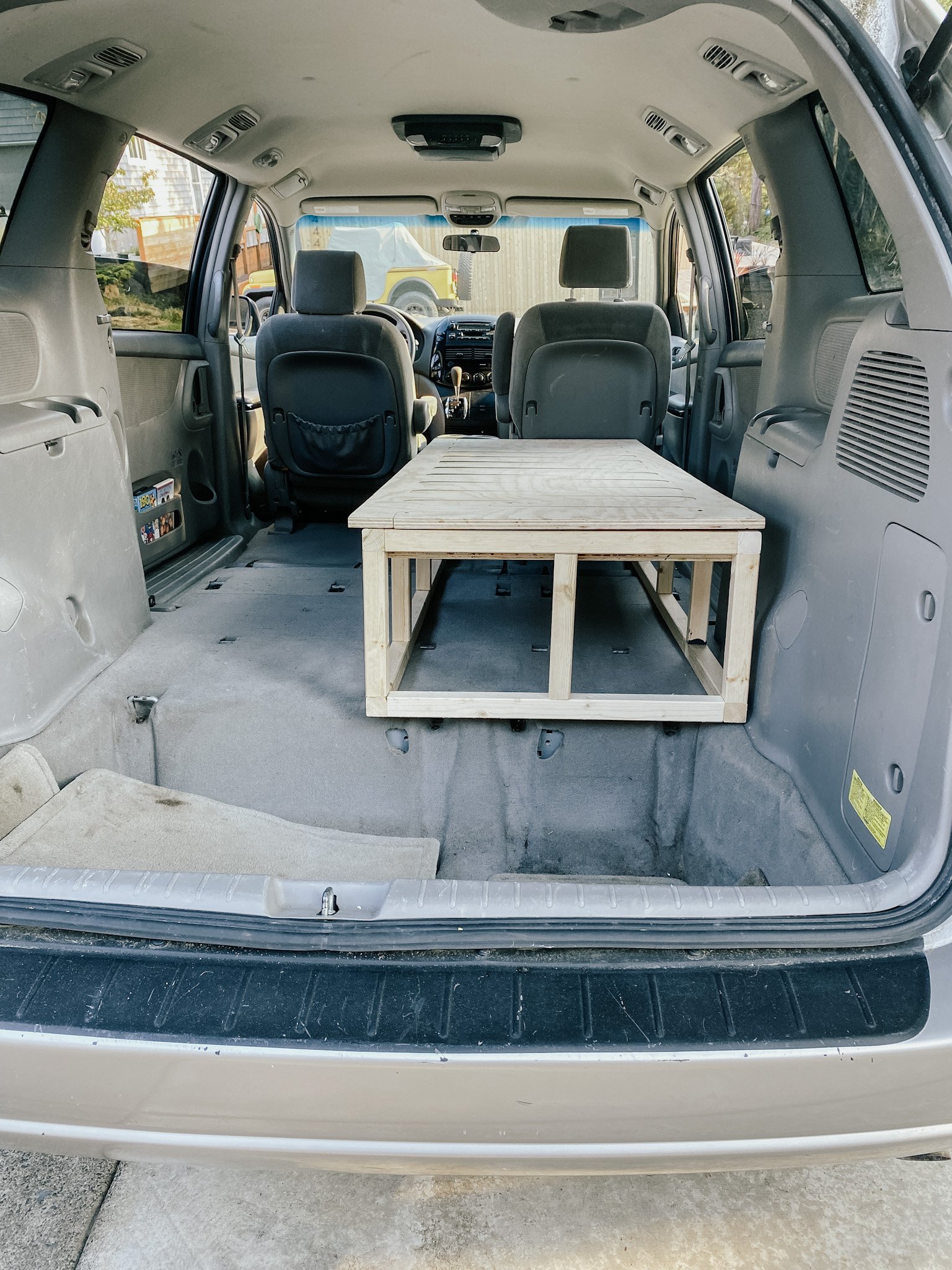 My Toyota Sienna Camper Conversion Journey — Perch Handmade
