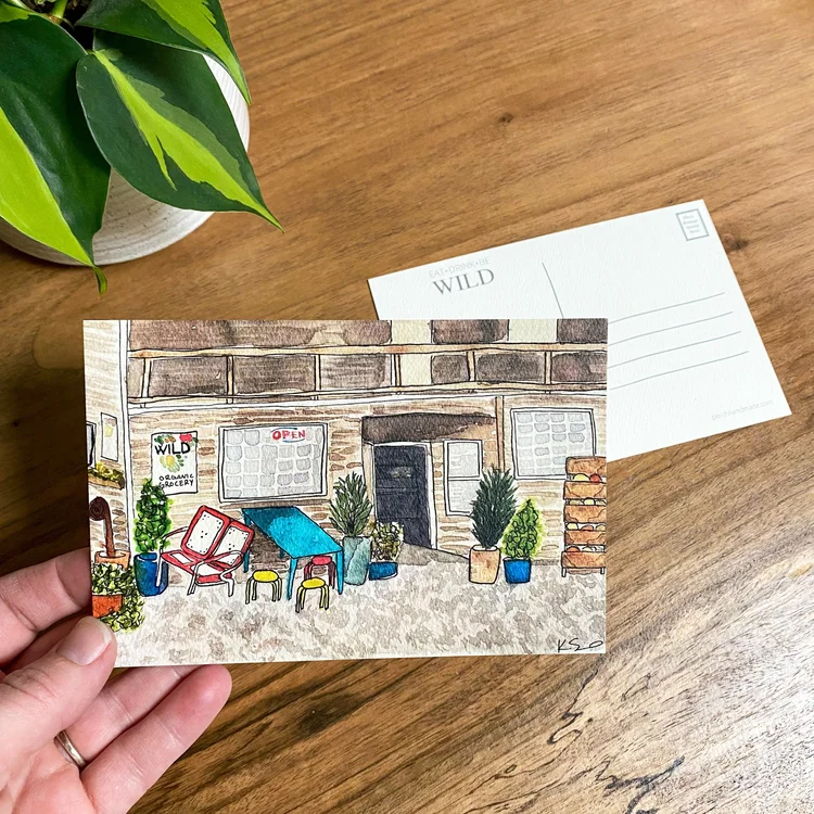 Oregon Coast Landscapes Postcard — Perch Handmade